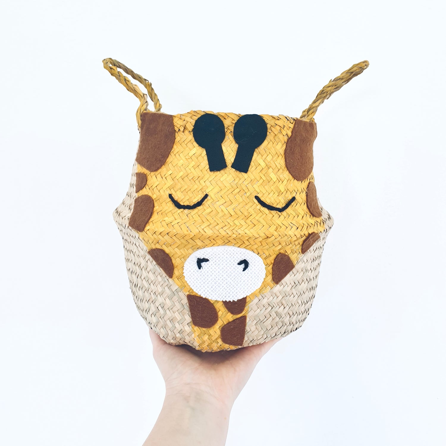 Giraffe Basket - Small | Bellybambino